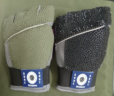 TARGET AIR - Open Finger Mesh/Leather Target Shooting Glove - LEFT hand ...